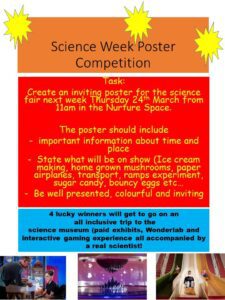 Science week poster competition - Gloucester House